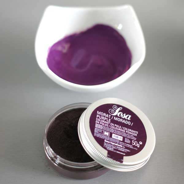 Colorant en poudre pourpre - Sosa ingredients