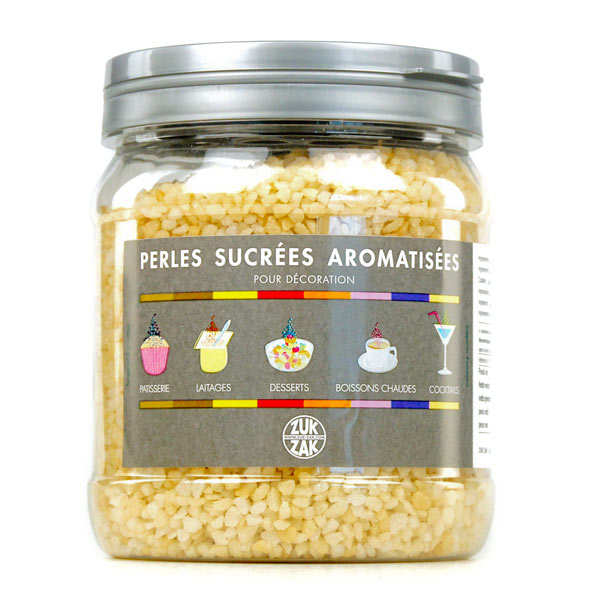 Sucre perlé aromatisé à la vanille - Sucre spécial chouquettes - Zuk-Zak