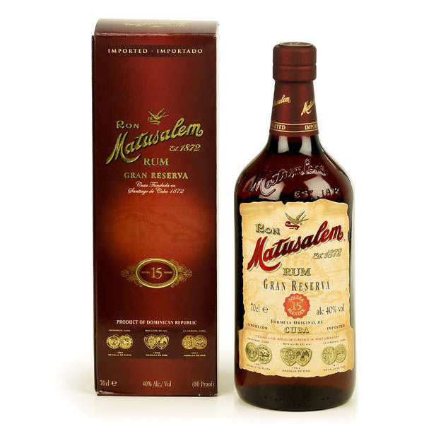 Rhum Matusalem 15 ans Gran Reserva - Rhum Cubain