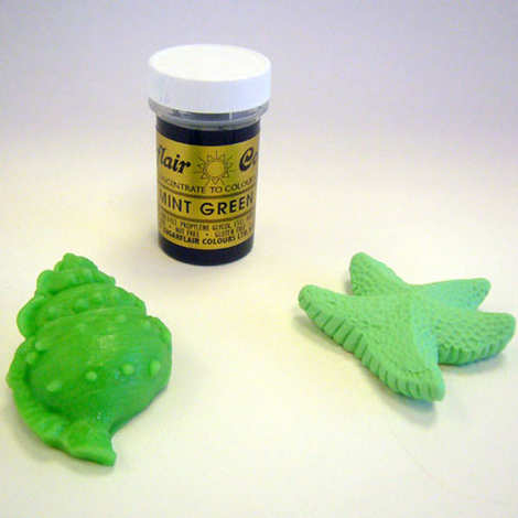 Mint green food colouring - 25g - Sugarflair