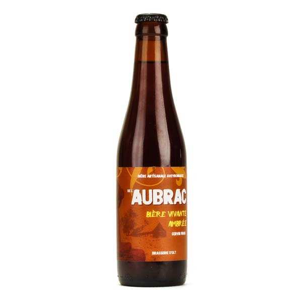 Bière ambrée de l'Aubrac de la Brasserie d' Olt - 5% - Brasserie d'Olt