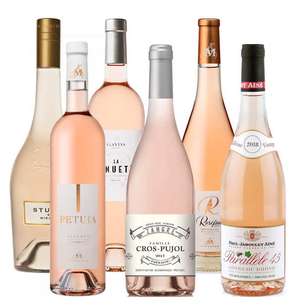 Offre découverte Plaisir - 6 vins rosés du sud