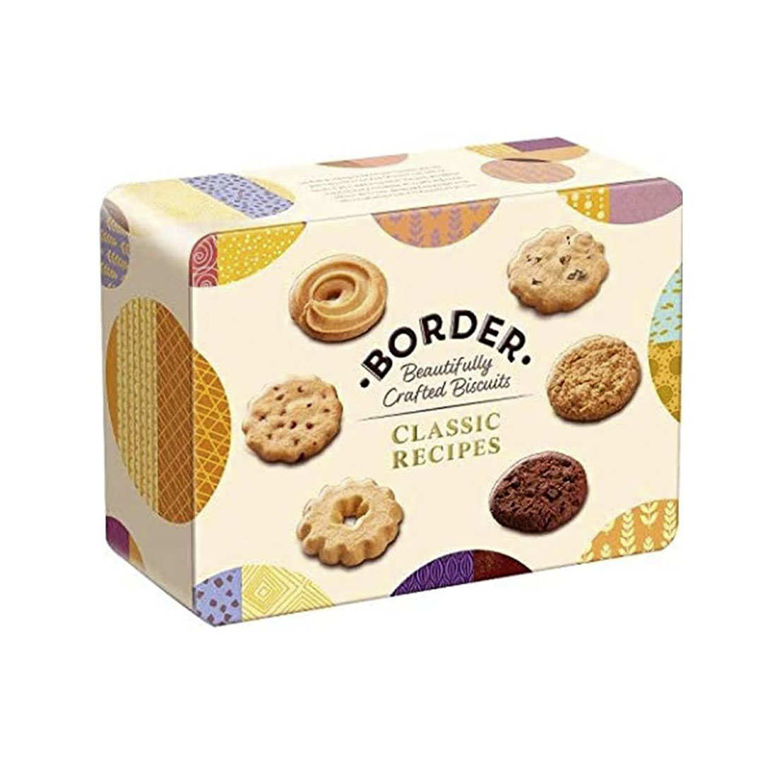 Border Biscuits Classic Recipes Tin 500g - Border Biscuits