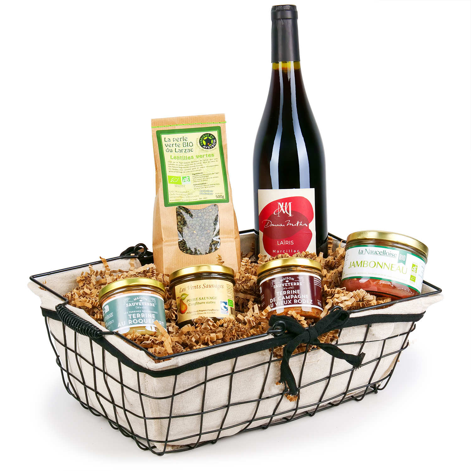 Specialities from Aveyron gift hamper - BienManger Paniers Garnis