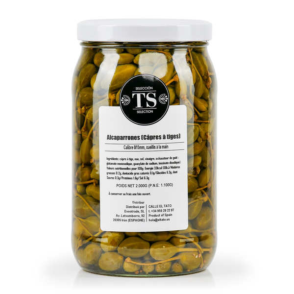 Câpres à queue 0/15 mm - Alcaparron - El Tato