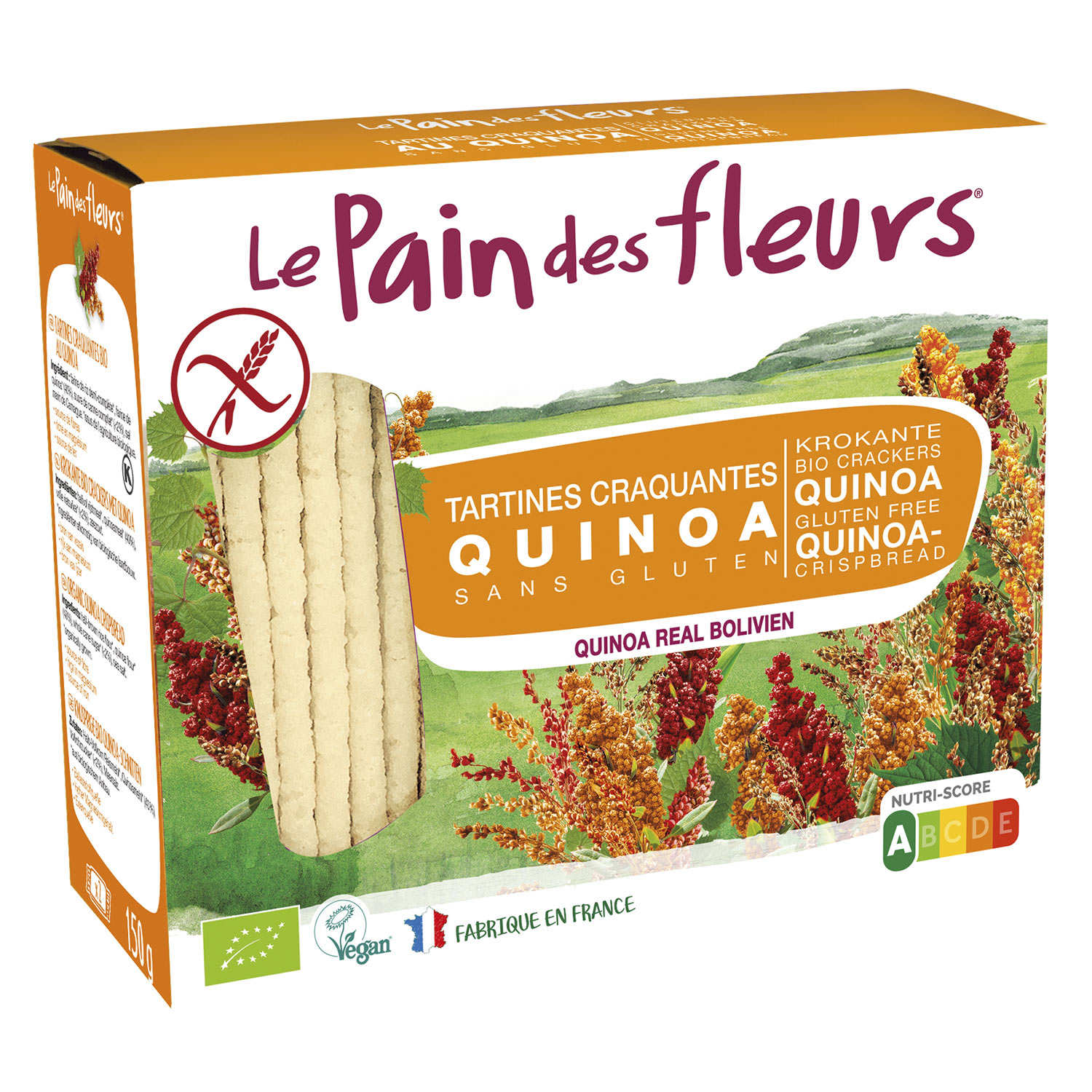 Le Pain des Fleurs au quinoa – sans gluten - Le pain des fleurs