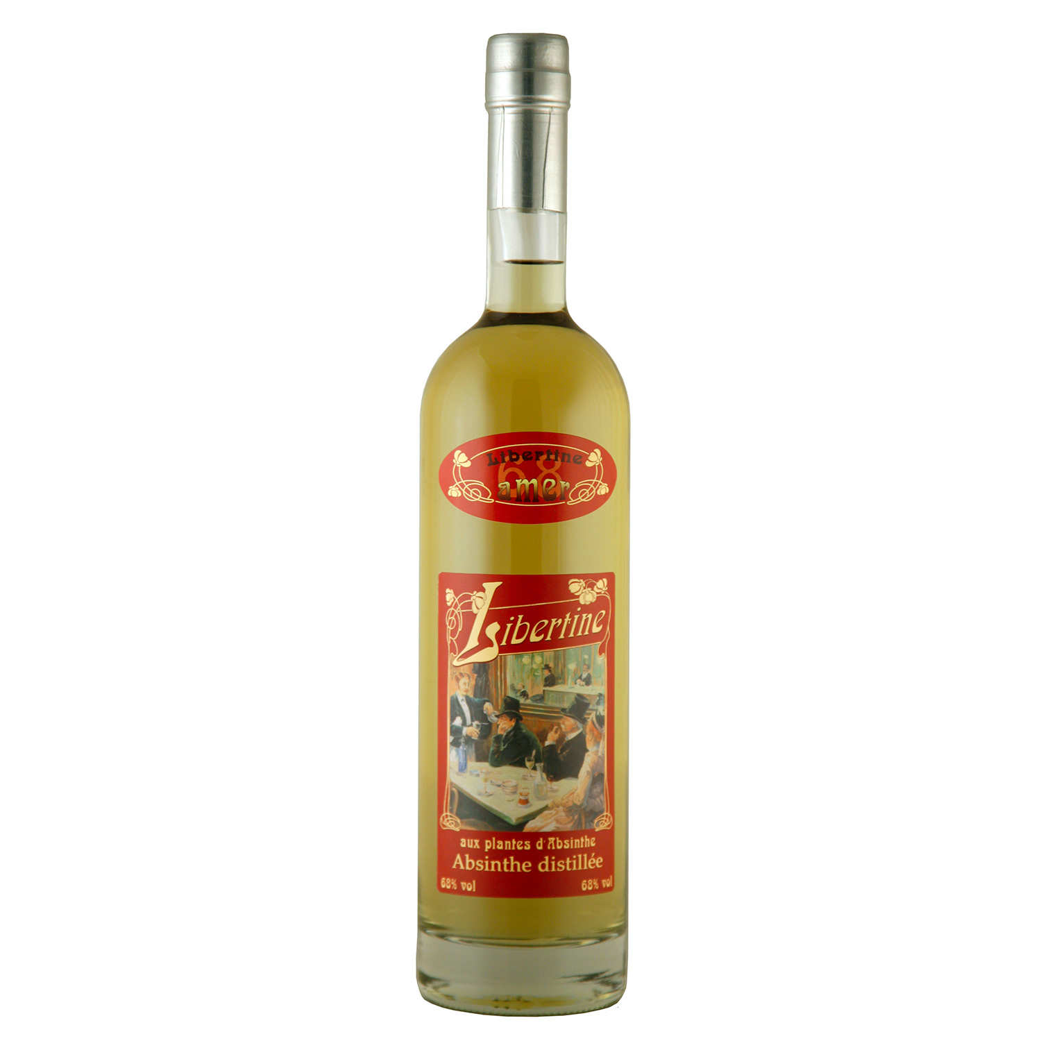Libertine amer - spiritueux aux plantes d'absinthe 68% - Distillerie ...