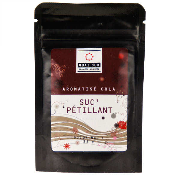 Cola flavored popping sugar - Quai Sud