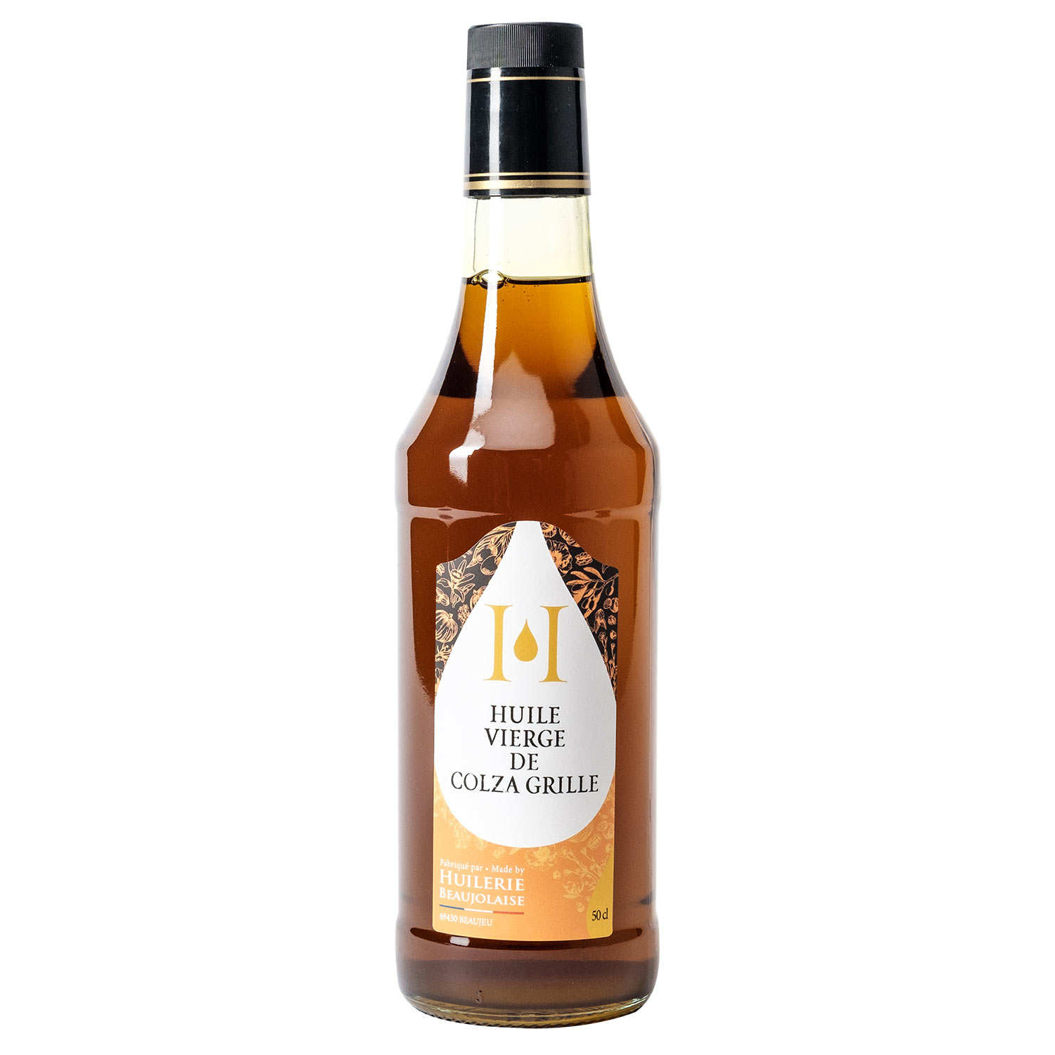 Toasted rape virgin oil - Huilerie Beaujolaise