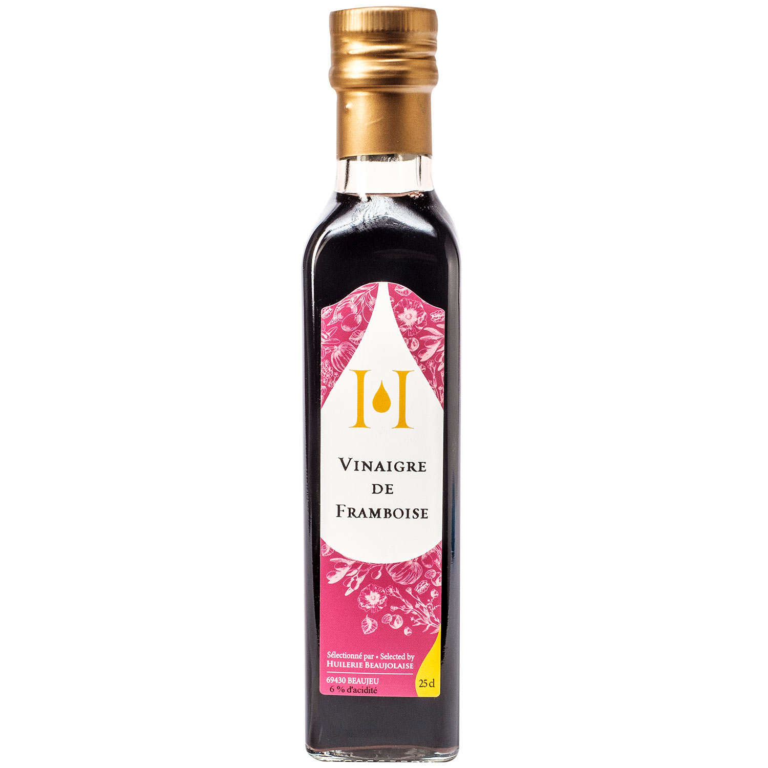 Vinaigre de framboise - Huilerie Beaujolaise