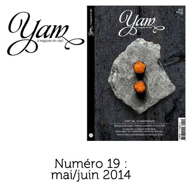 French magazine about cuisine - YAM n°19 - YAM