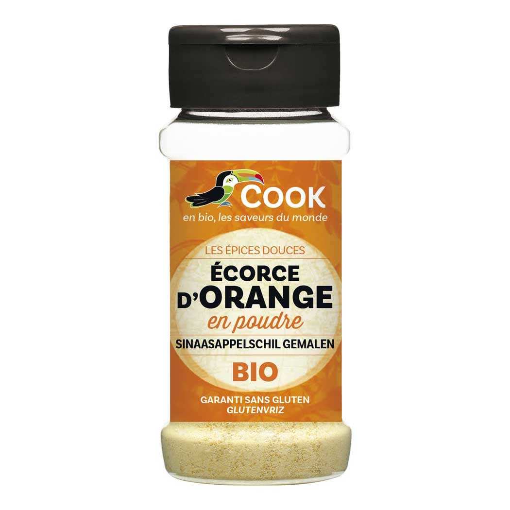Ecorce d'orange en poudre bio - Cook - Herbier de France