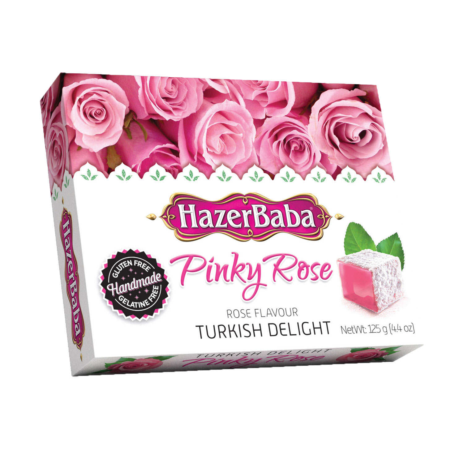 Turkish Delight with Rose - Hazer Baba loukoums