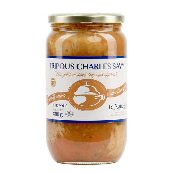 Tripous aveyronnais recette Charles Savy - La Naucelloise