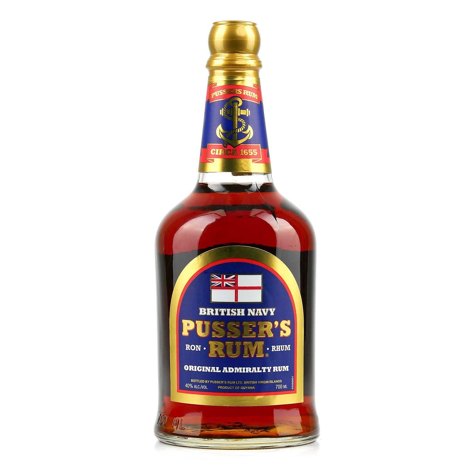 Pusser's rum Blue Label - 40% - Pusser's