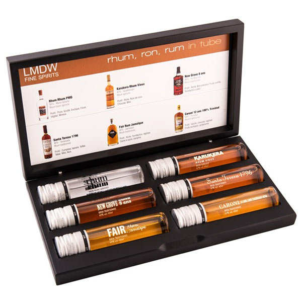 Rum gift box (incl. 6 tubes)