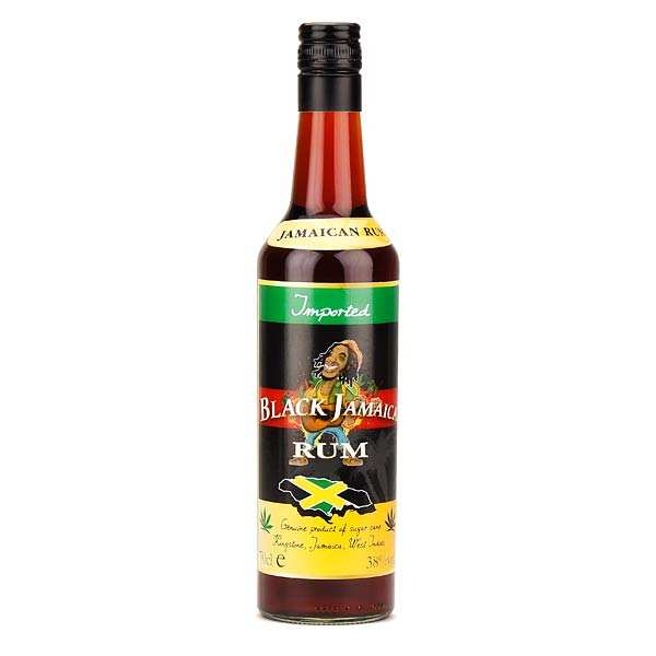 Black Jamaica rum - 38% - Distillerie Monbacho