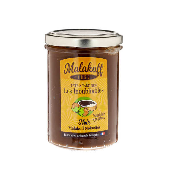 Dark chocolate and hazelnut spread - Malakoff 1855 - Malakoff & Cie