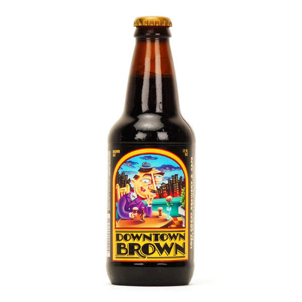 Bière craft américaine brune Downtown Brown - 5% - Lost Coast Brewery