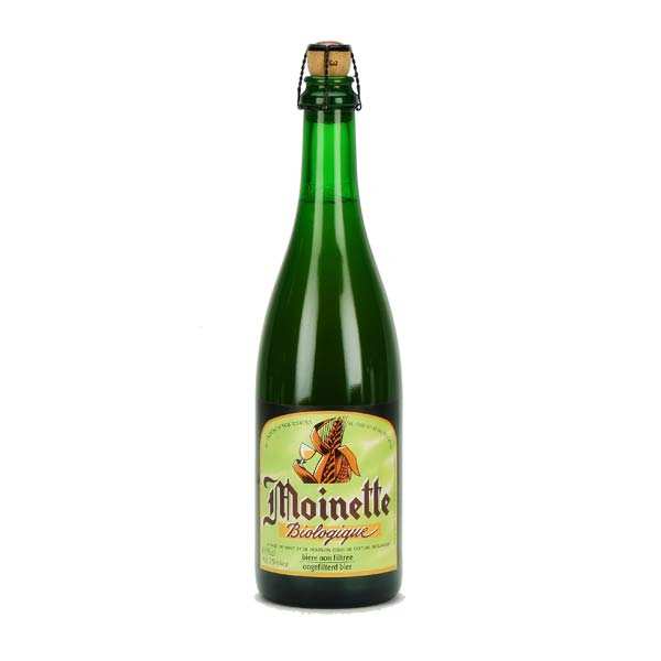 Bière blonde non filtrée Moinette Bio - 7,5% - Brasserie Dupont