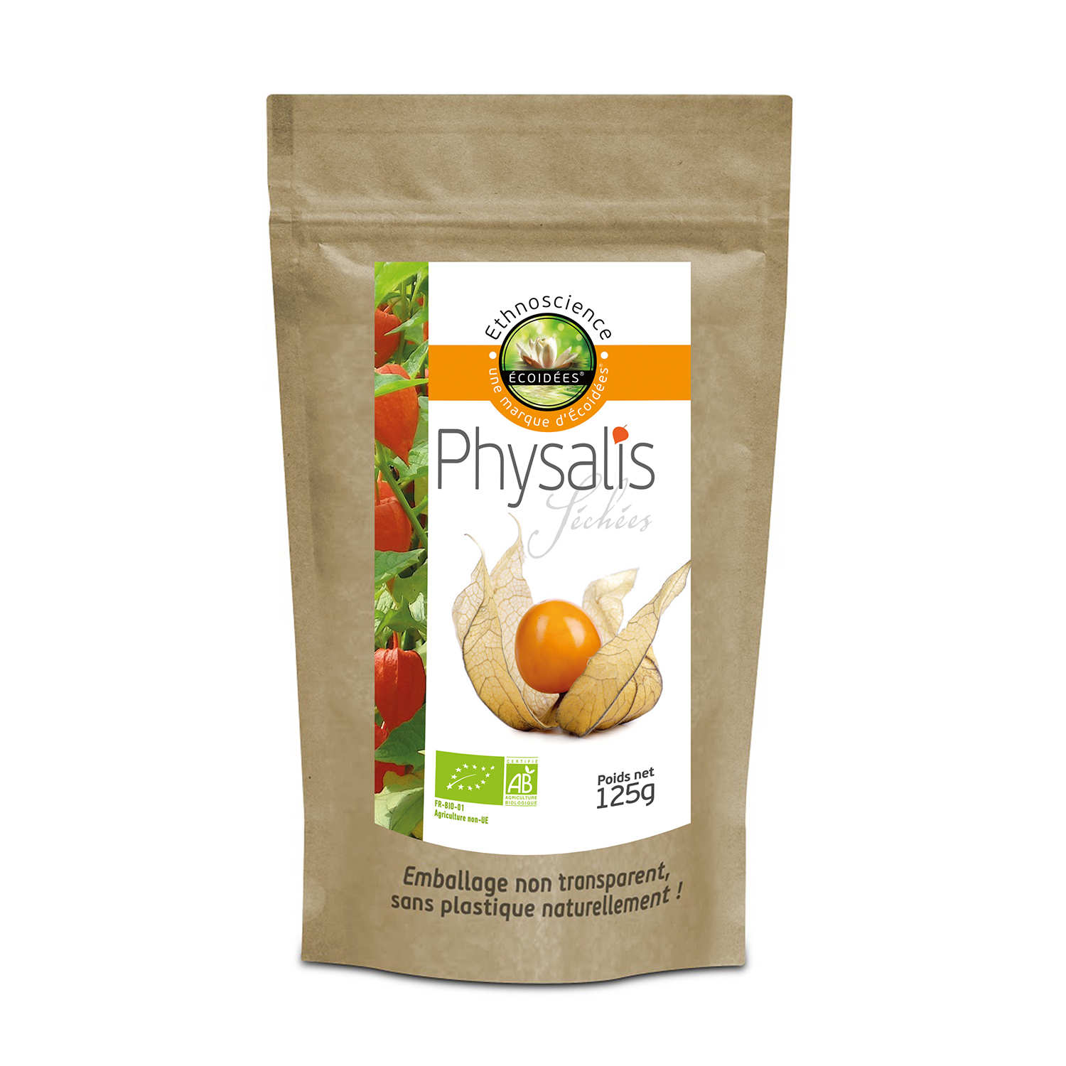 Organic dried physalis - Ethnoscience - Ecoidées