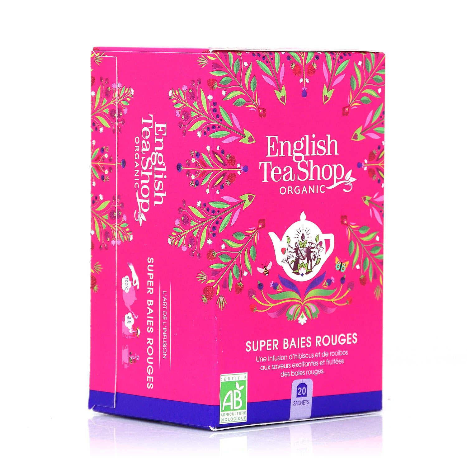 Organic Super Berries Herbal Tea - English Tea Shop