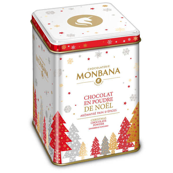 Christmas Chocolate powder gift - Monbana Chocolatier