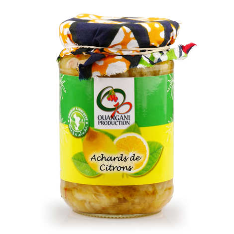 Achard de citron de Mayotte