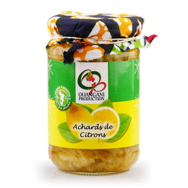Achard de citron de Mayotte
