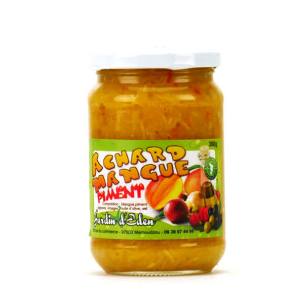 Achard de mangue et piment de Mayotte - Jardin d'Eden