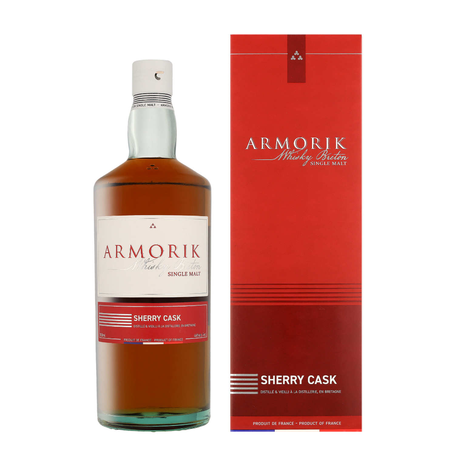 Whisky breton Armorik Sherry Cask 46% bio - Distillerie Warenghem