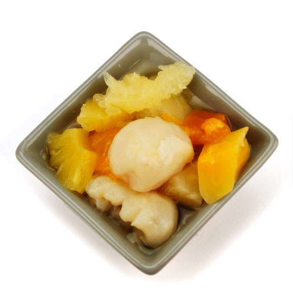 Salade de fruits exotique au sirop - Vergers de Gascogne