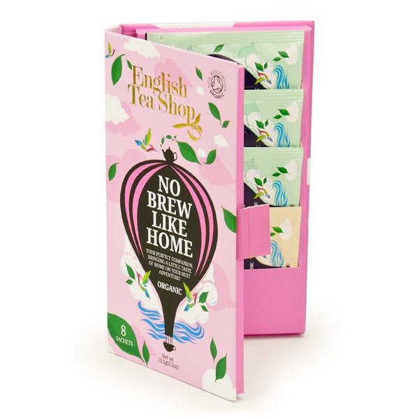 Organic teas packets - travel size format - 3 flavours - English Tea Shop