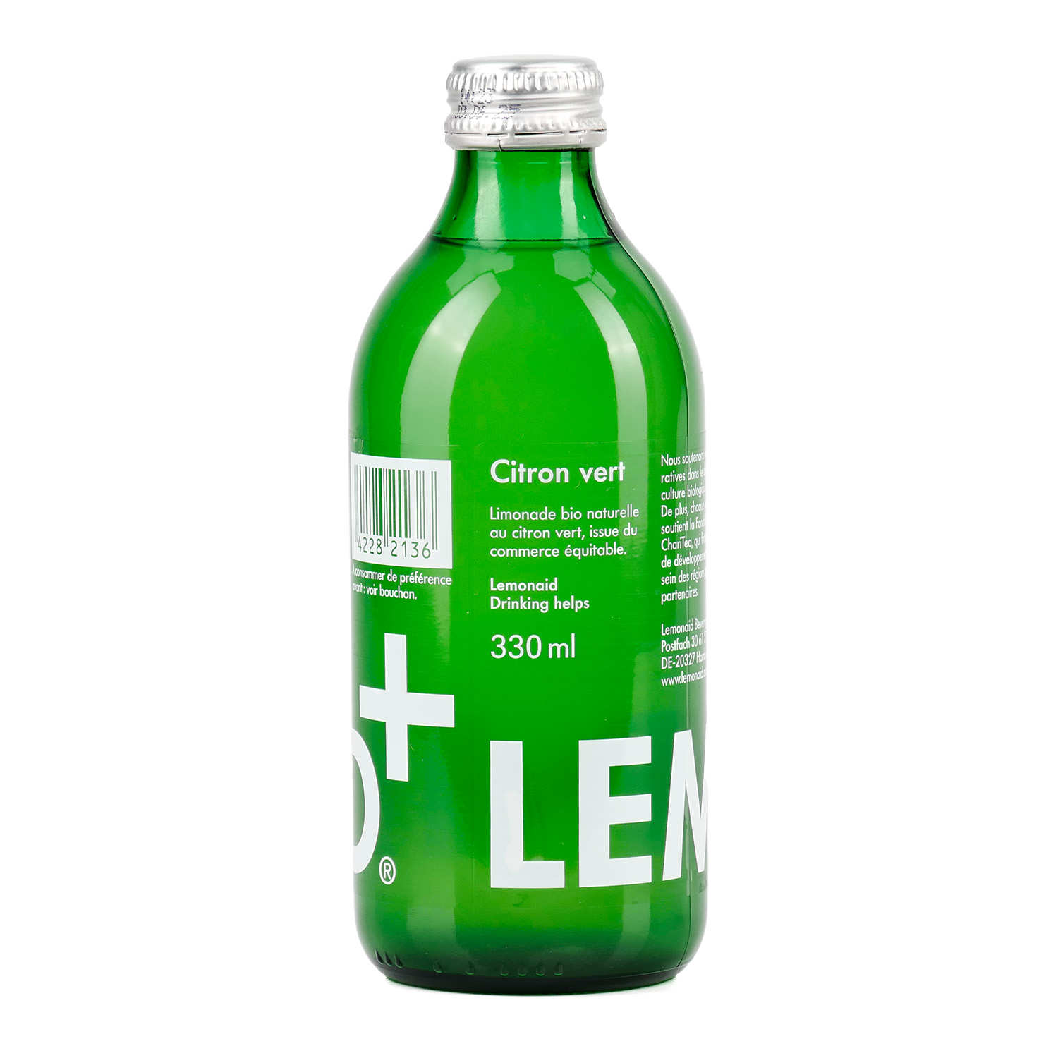 Lemonaid - Limonade au citron vert bio et équitable - Lemonaid