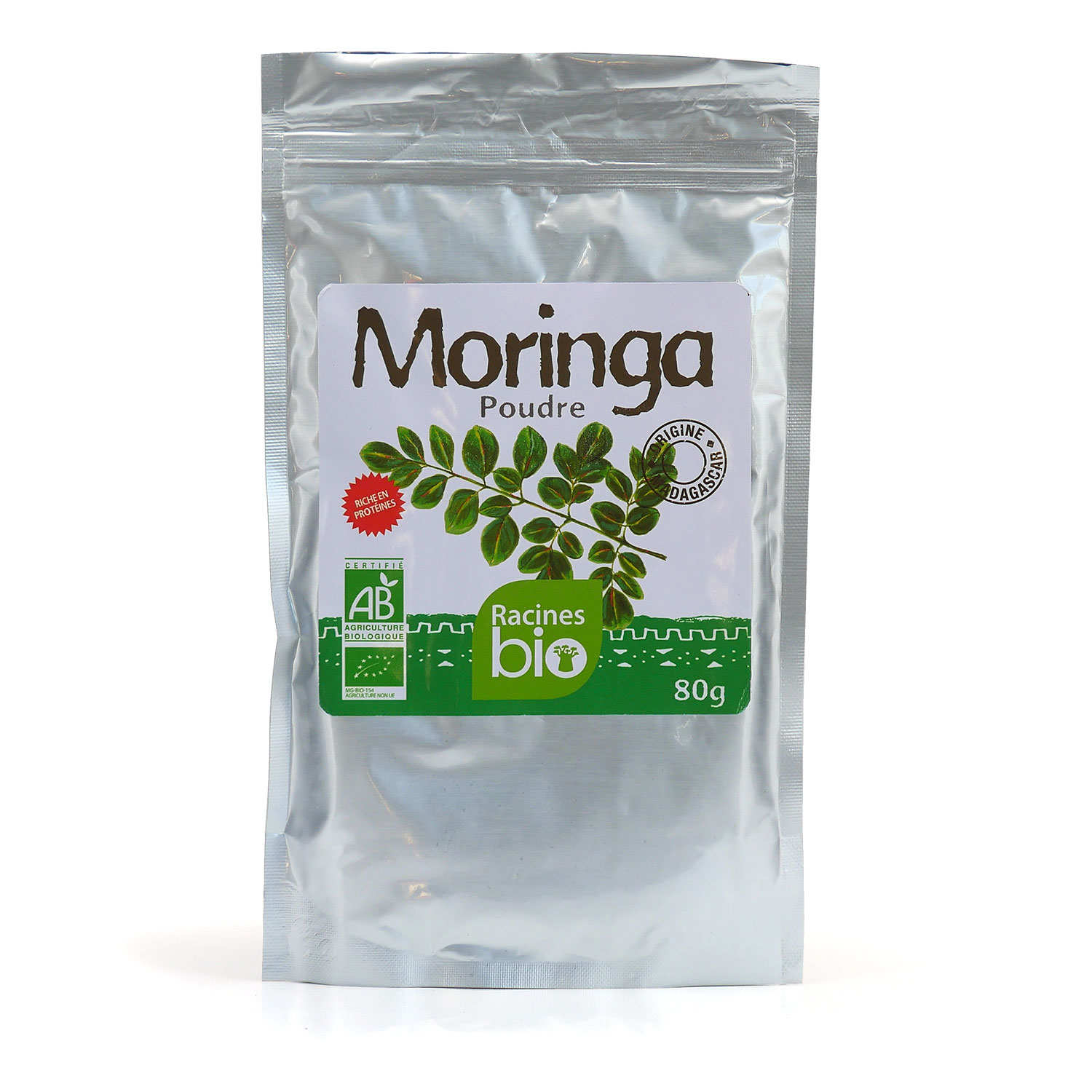 Organic Moringa powder - Racines
