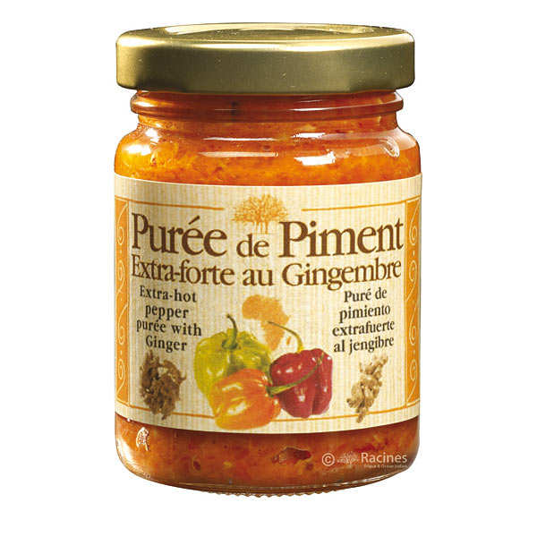Purée de piment extra-forte au gingembre - Racines
