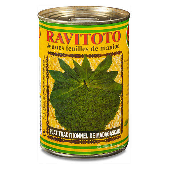 Ravitoto - Feuilles de manioc pilées - Codal