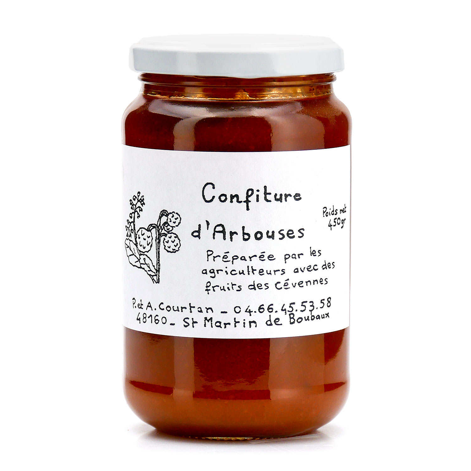 Confiture d'arbouse - Annie Courtan