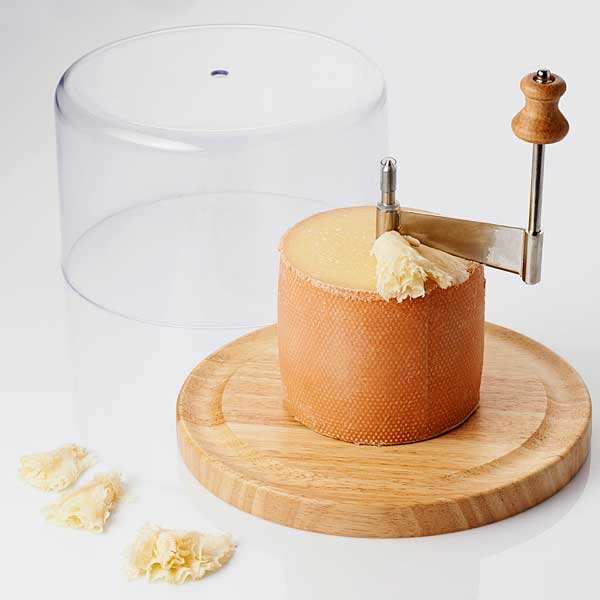 Cheese Scraper "Tête de moine" with a Dome - 17cm diameter - Joie msc