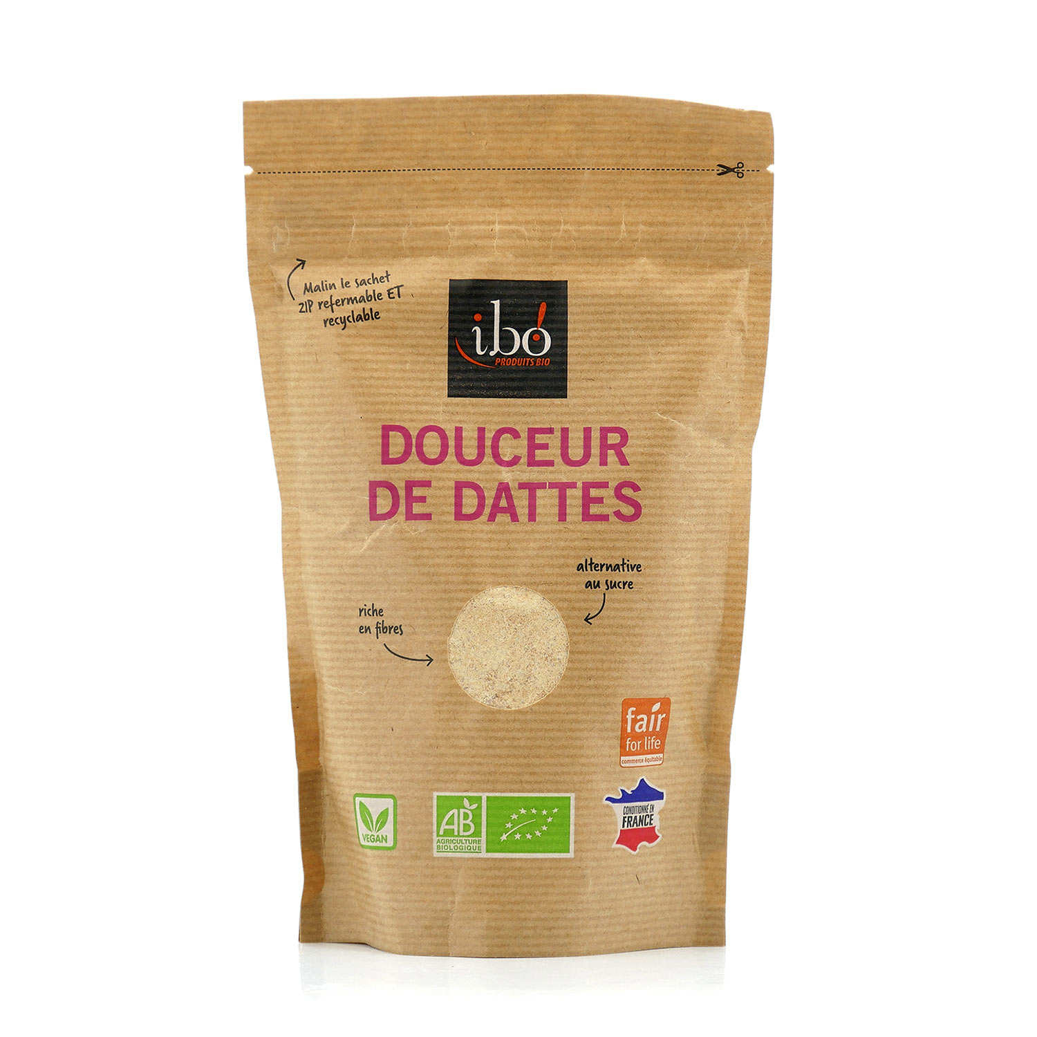 Douceur de dattes bio et issu du commerce équitable - sucre de dattes ...