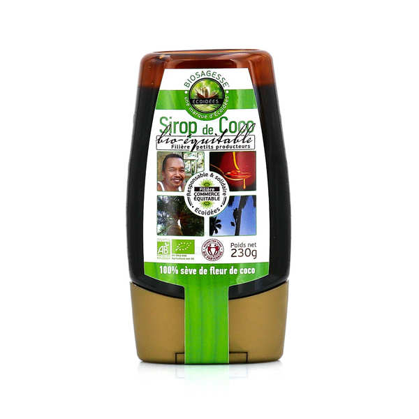 Organic Coconut Flower Syrup - Biosagesse - Ecoidées