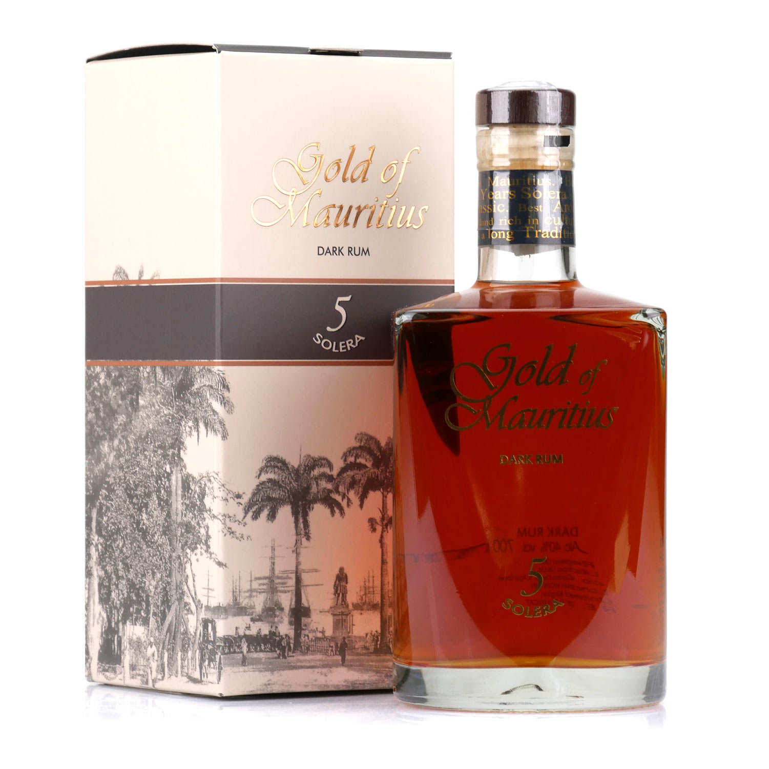 Rhum Gold of Mauritius - 5 ans Solera 40% - Gold of Mauritius