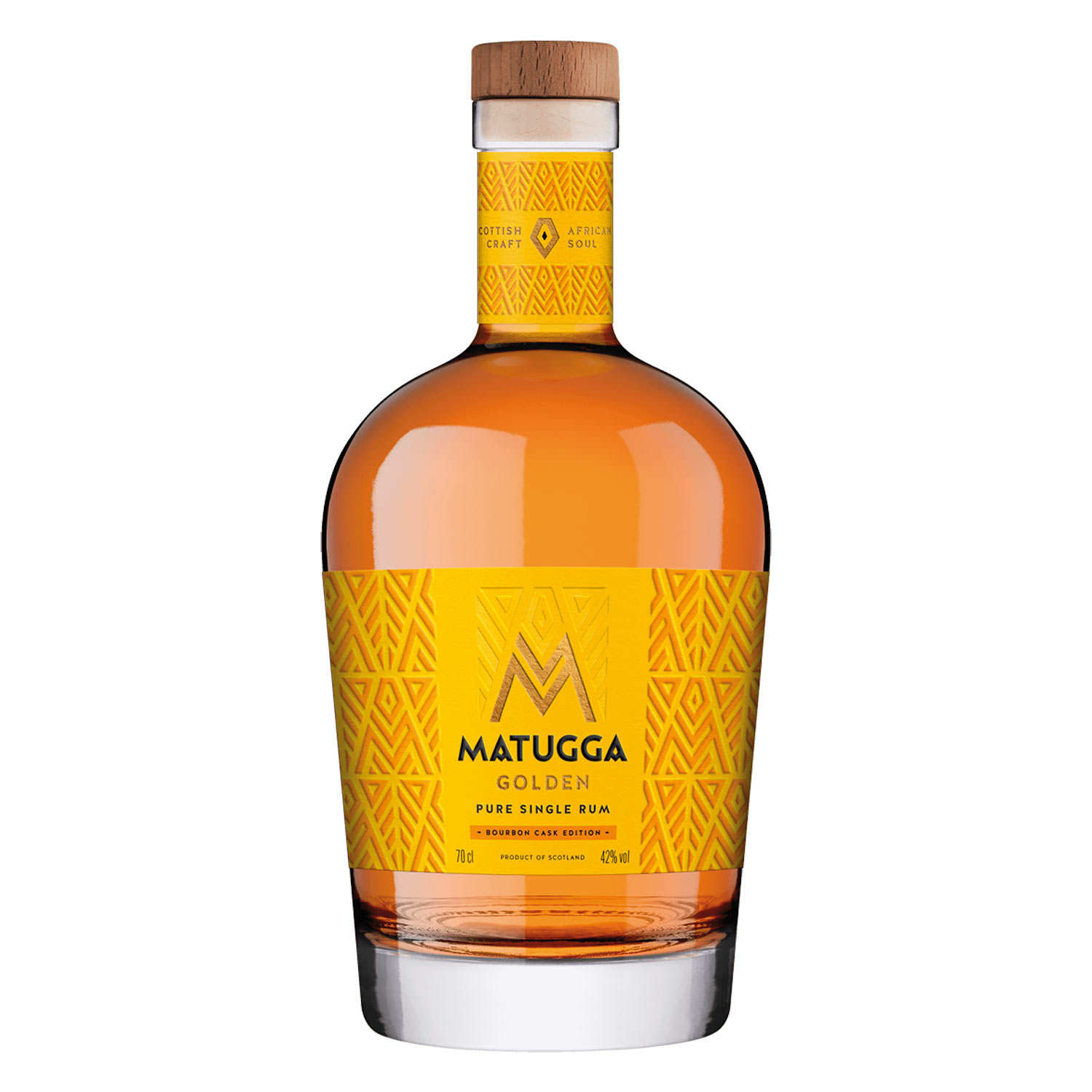 Matugga Golden Rum 42% - Rhum d'Ouganda - Distillerie Matugga