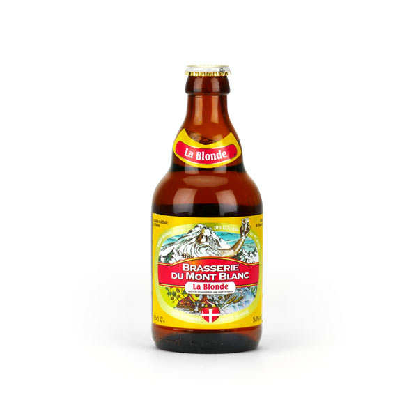 Lager from Mont Blanc - French Beer 5.8% - Brasserie du Mont Blanc