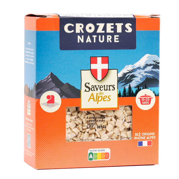 Crozets de Savoie natures - Saveurs des Alpes