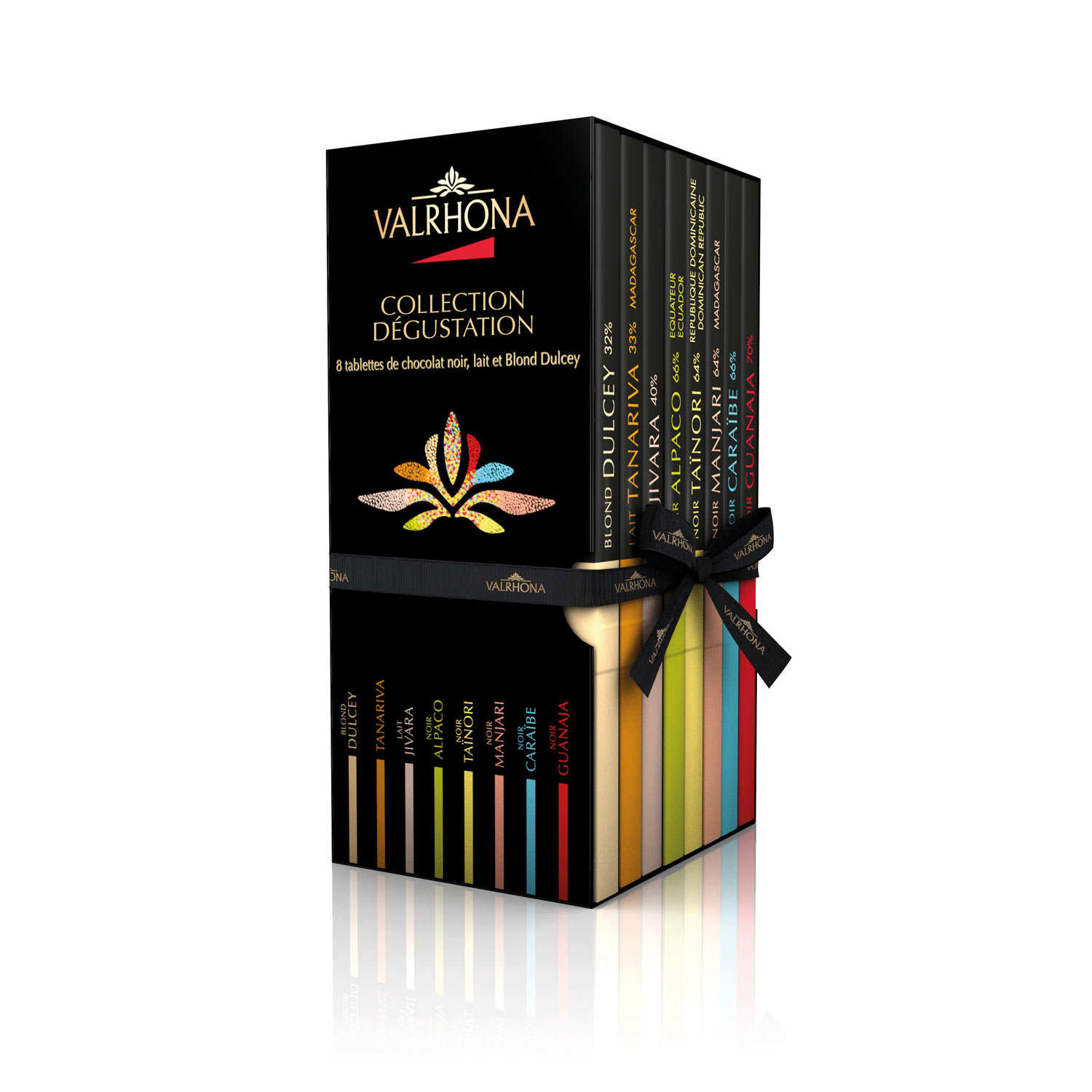 Taster Collection Gift Box Valrhona (8 bars) - Valrhona