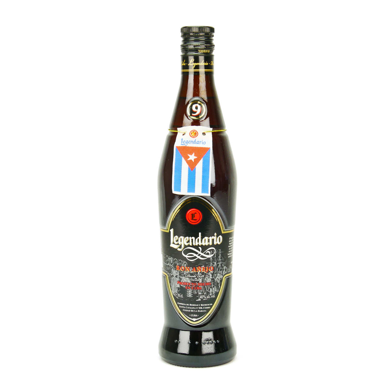 Legendario Elixir de Cuba 7 ans - Rhum de Cuba 34% - Ron Legendario