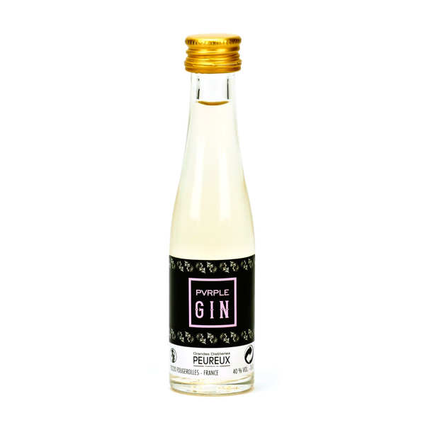 Sample bottle of Pvrple Gin® - French Gin 40% - Grandes Distilleries ...