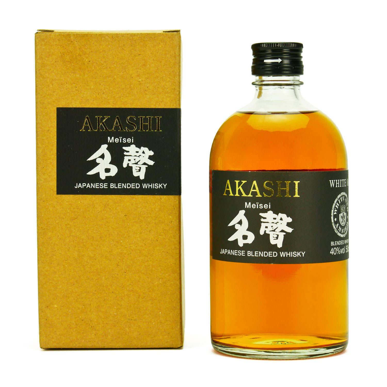 Japanese Akashi Meïsei Whiskey 40% - White Oak Distillery