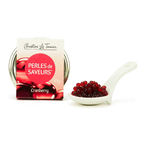 Cranberry Syrup Pearls - Christine Le Tennier
